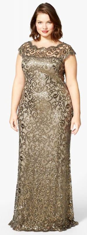Exquisite Evening Wear For Plus Size Beauties Curvyplus