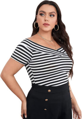 How Plus Sizes Can Wear Stripes - CurvyPlus