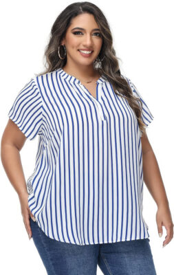 How Plus Sizes Can Wear Stripes - CurvyPlus